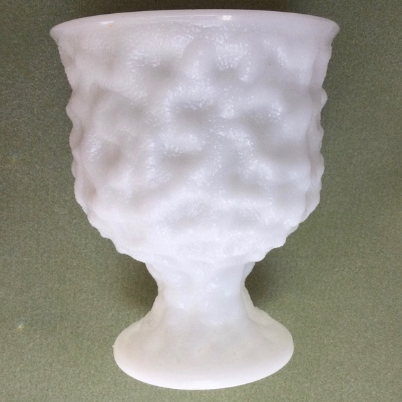 E.O. Brody Co. | Accents | Vintage Crinkle Glass Vaseplant Holder M300 ...